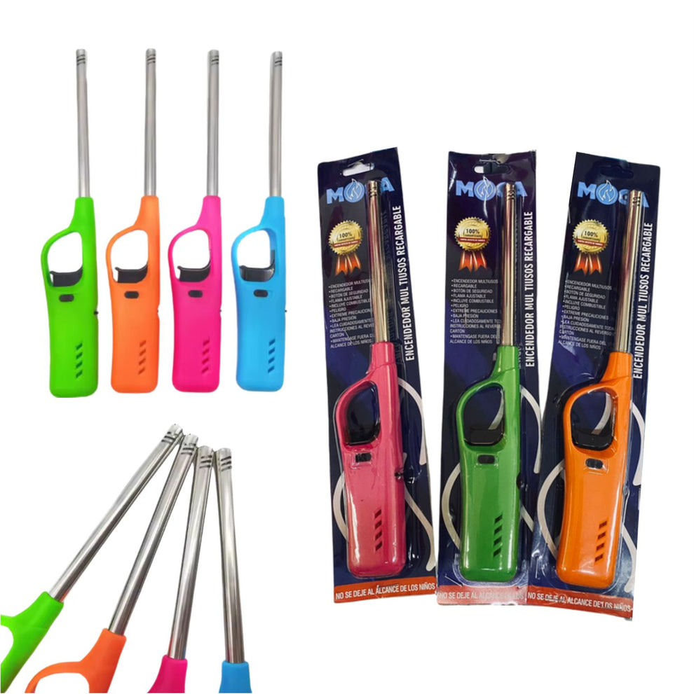 NA982 ENCENDEDOR MULTIUSOS MOCA CON RESPUESTA, CON 1 PZ O CAJA CON 120 ...